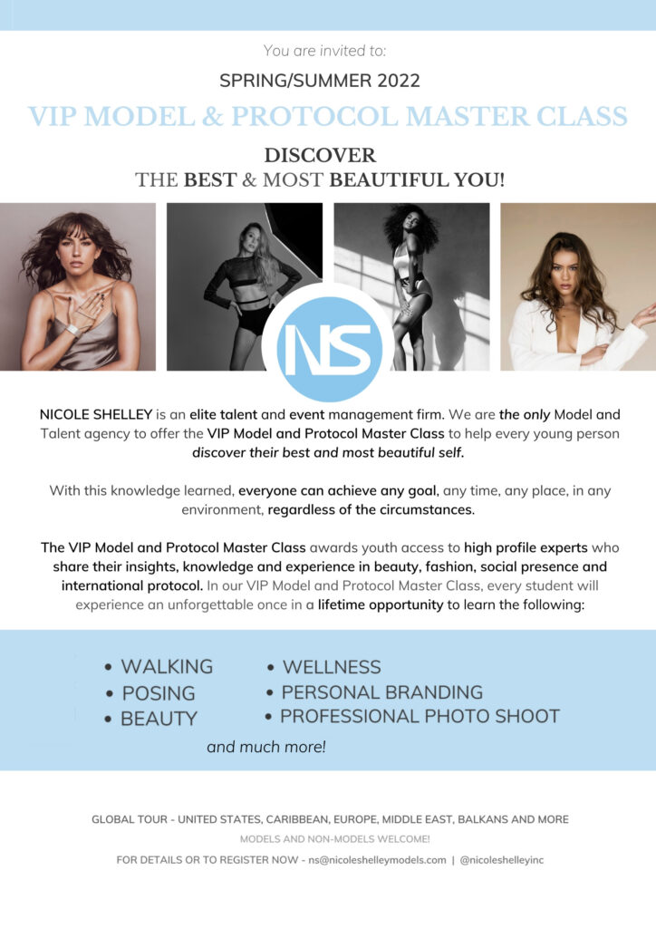 VIP Model and Protocol Master Class - Nicole Shelley Models